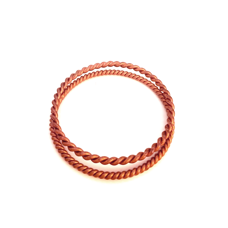 Tensor Rings | 1/2 Sacred Cubit | 10 Gauge | 2 Ring Set - Tensor Smith